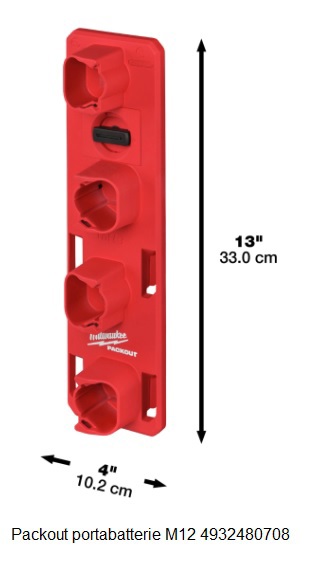 Packout™ sistema a parete starter kit - Milwaukee | Vanzo Centro Fer