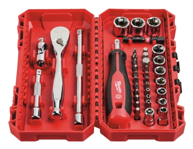 Set inserti e chiavi a bussola 1/4" 38 pezzi | Vanzo Centro Fer