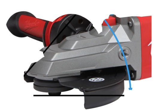 Smerigliatrice angolare M18 FUEL™ 18V disco 125 mm. solo corpo ...