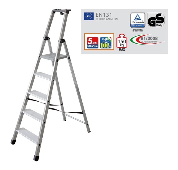 Scala 5 gradini compresa pedana modello piu' su' maxi 110 - Scala ...