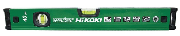 Livella a 2 bolle rinforzata modello Worker - Hikoki | Vanzo Centro Fer