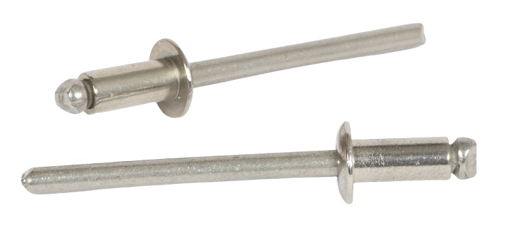 Rivetto in acciaio inox con chiodo in acciaio inox | Vanzo Centro Fer