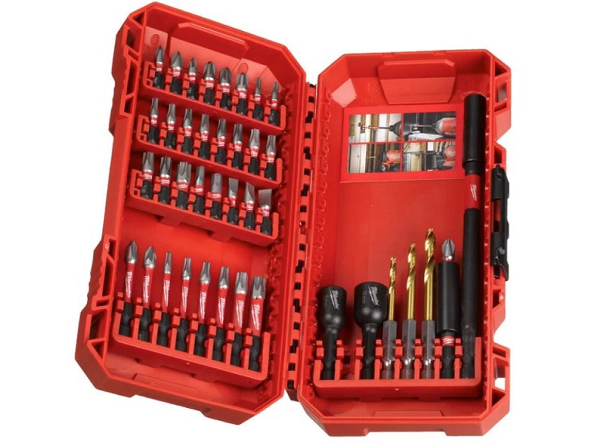 Set bit avvitatura/foratura 40 pezzi Shockwave - Milwaukee | Vanzo ...
