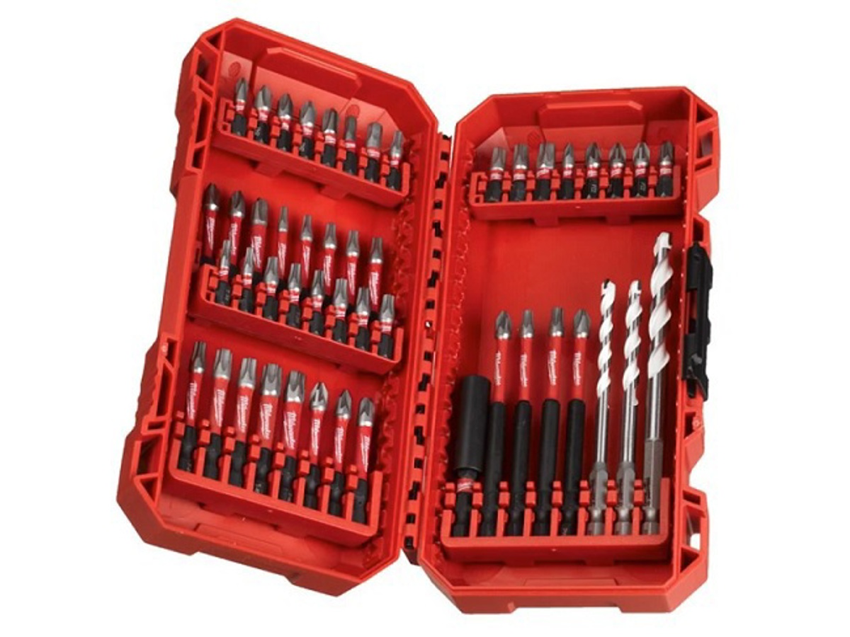 Set bit avvitatura/foratura 48 pezzi Shockwave - Milwaukee | Vanzo ...
