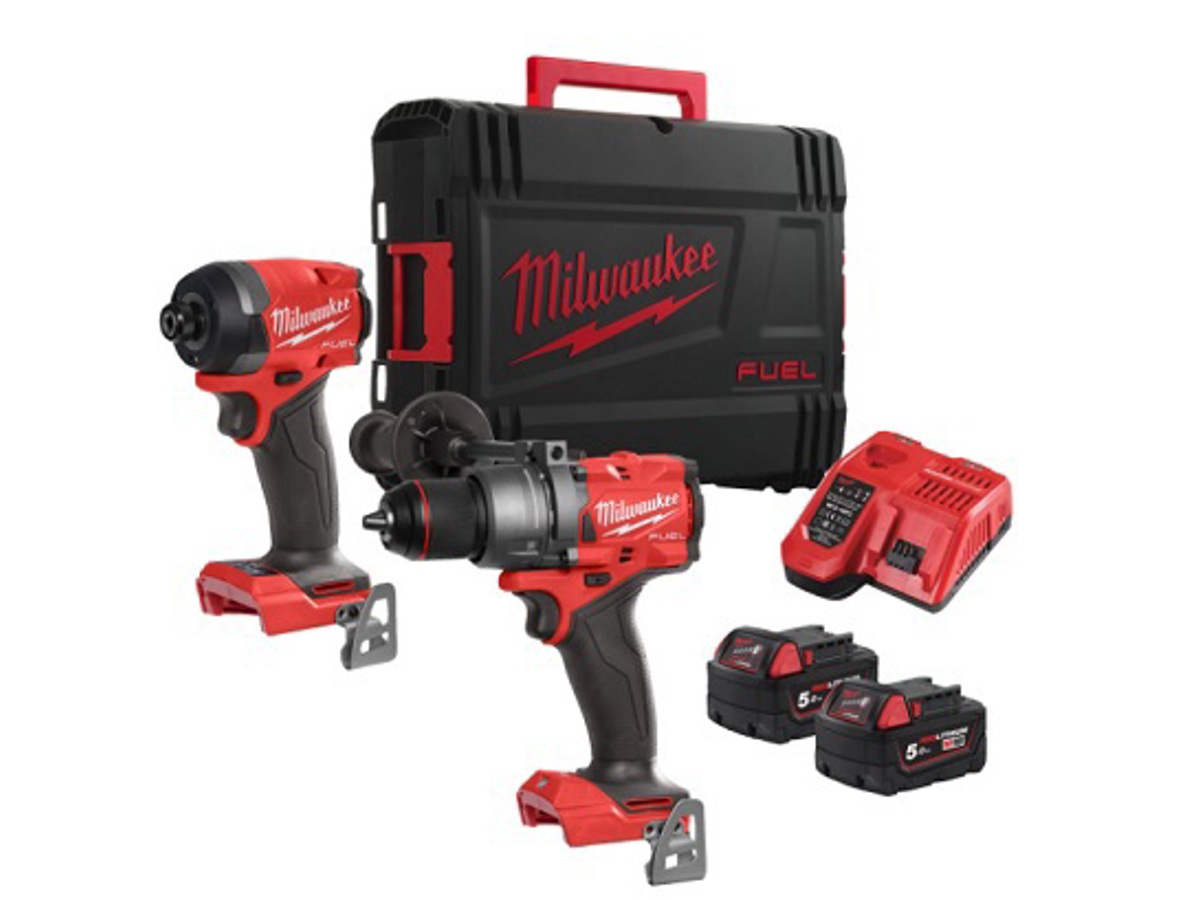 Kit trapano + avvitatore M18 FUEL™ 18V M18FPP2A3-502X - Milwaukee ...