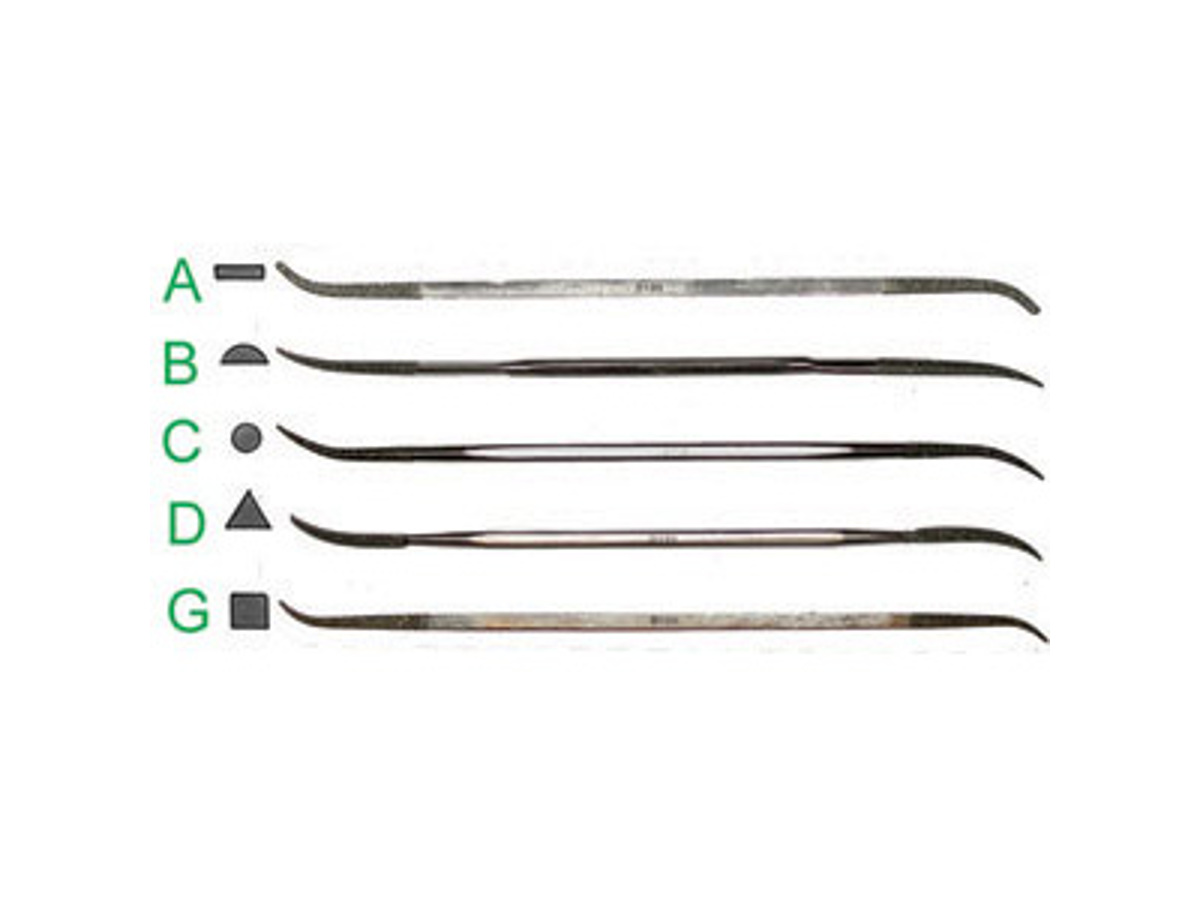 LIME CURVATE DIAMANTATE PER METALLI - Sicutool | Vanzo Centro Fer