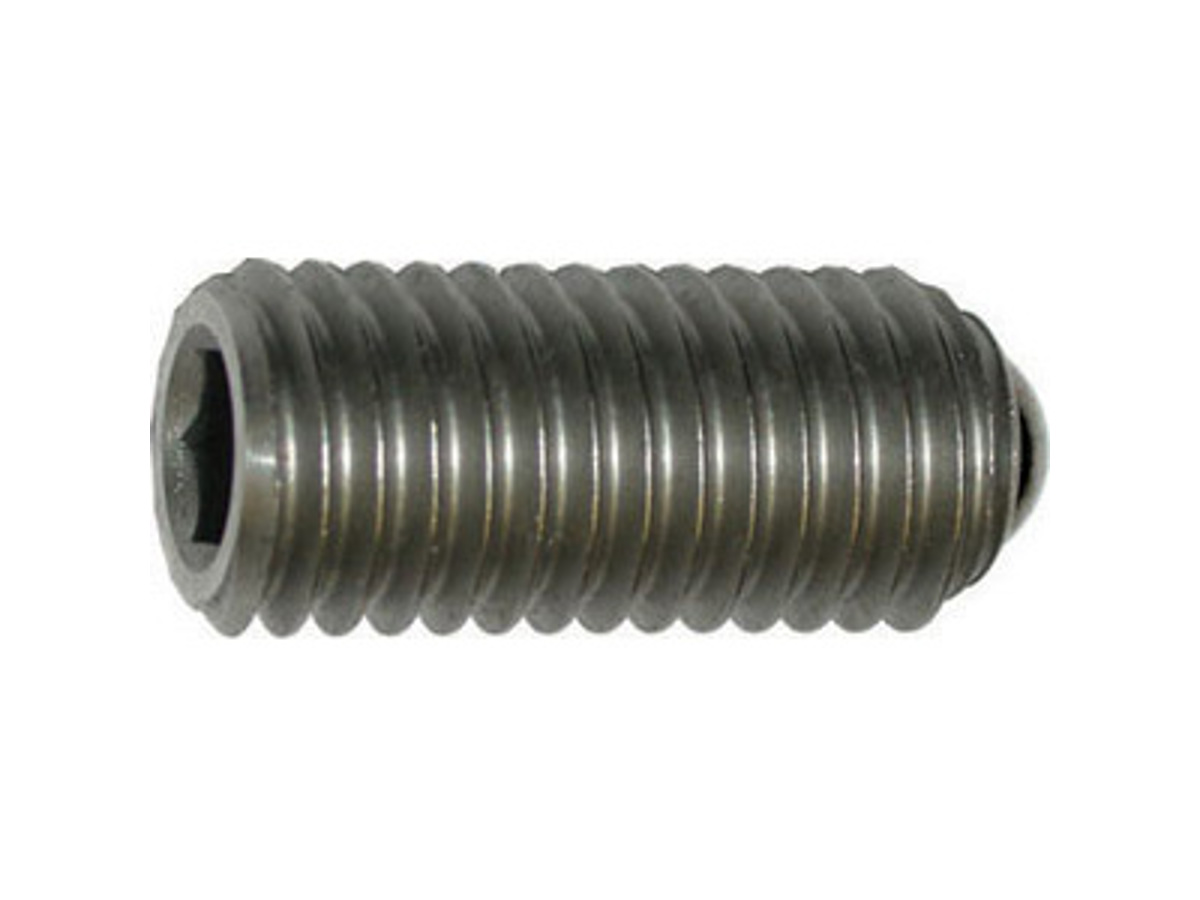 PRESSORI A MOLLA FILETTATI TIPO CON SFERA AD ESAGONO INCASSATO, IN ...