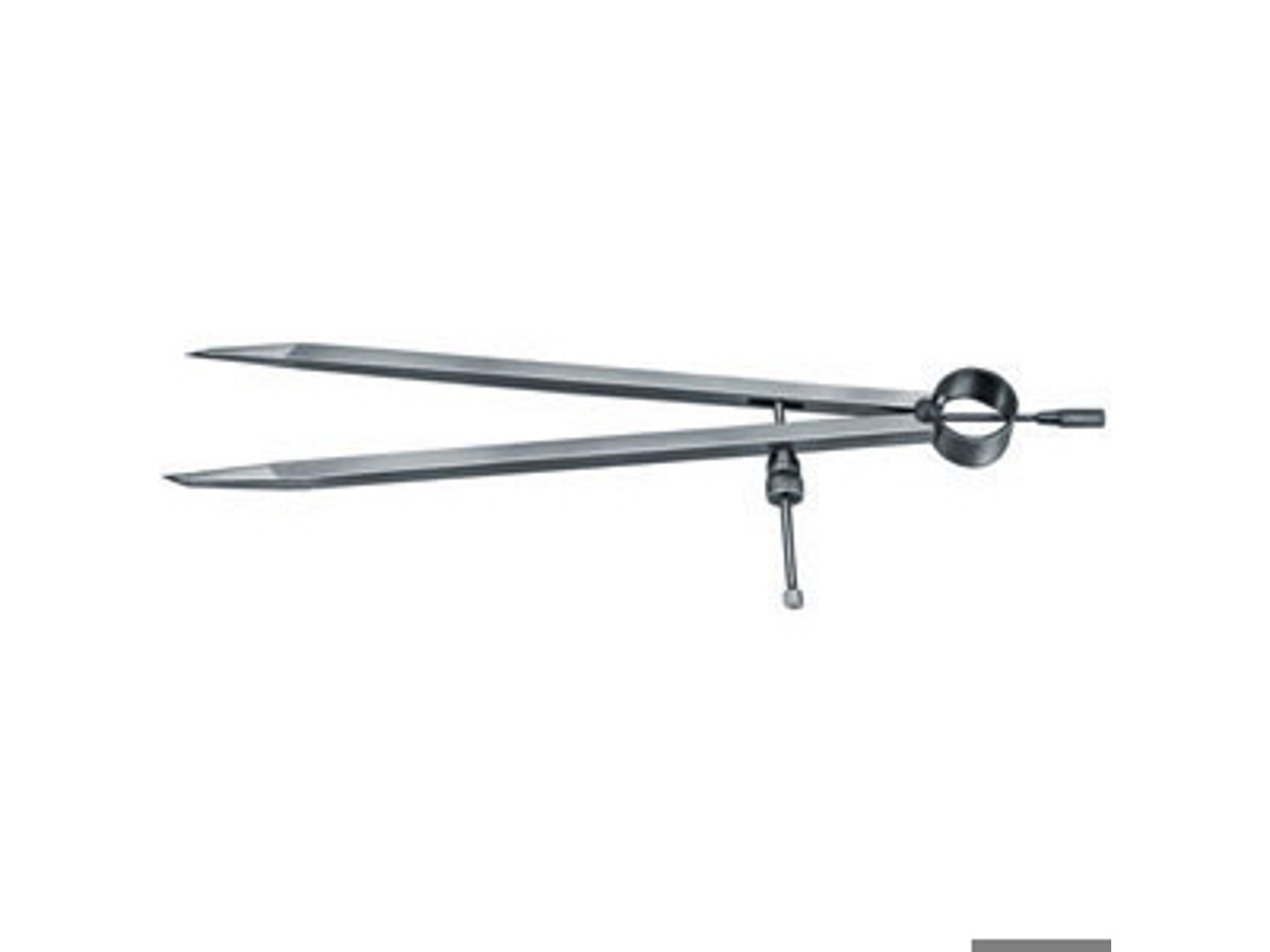 COMPASSI DIRITTI TIPO RINFORZATO CON MOLLA - Sicutool | Vanzo Centro Fer