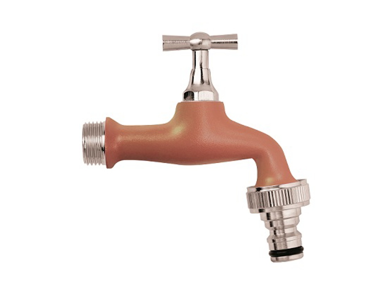 Rubinetto tradizionale innesto rapido terracotta - Aquajet | Vanzo ...