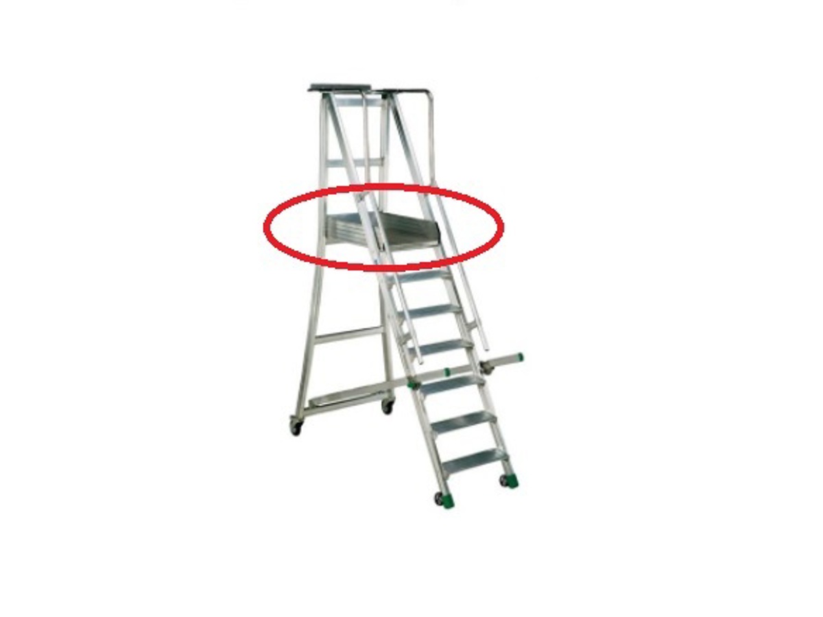 Pedana in alluminio per scala Castiglia - Facal | Vanzo Centro Fer