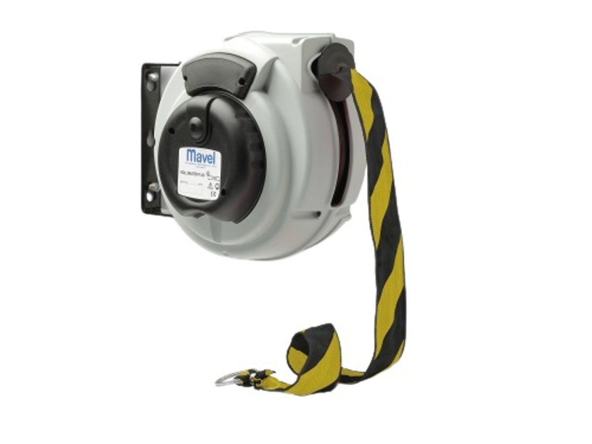 Avvolgitore Roll Master PLUS 16 metri sbarramento giallo/nero - Mavel ...