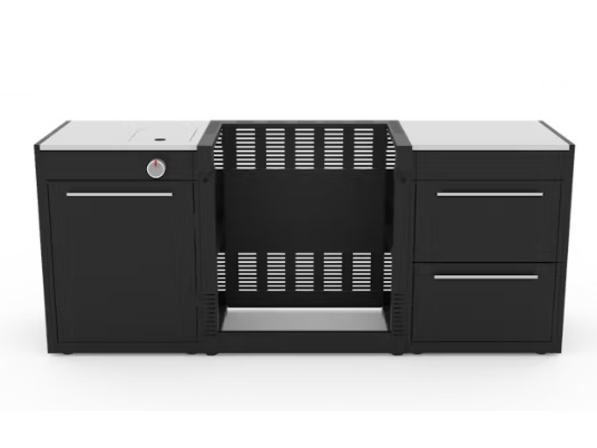 Modulo per cucina barbecue bbq genesis con fornello laterale| Vanzo ...